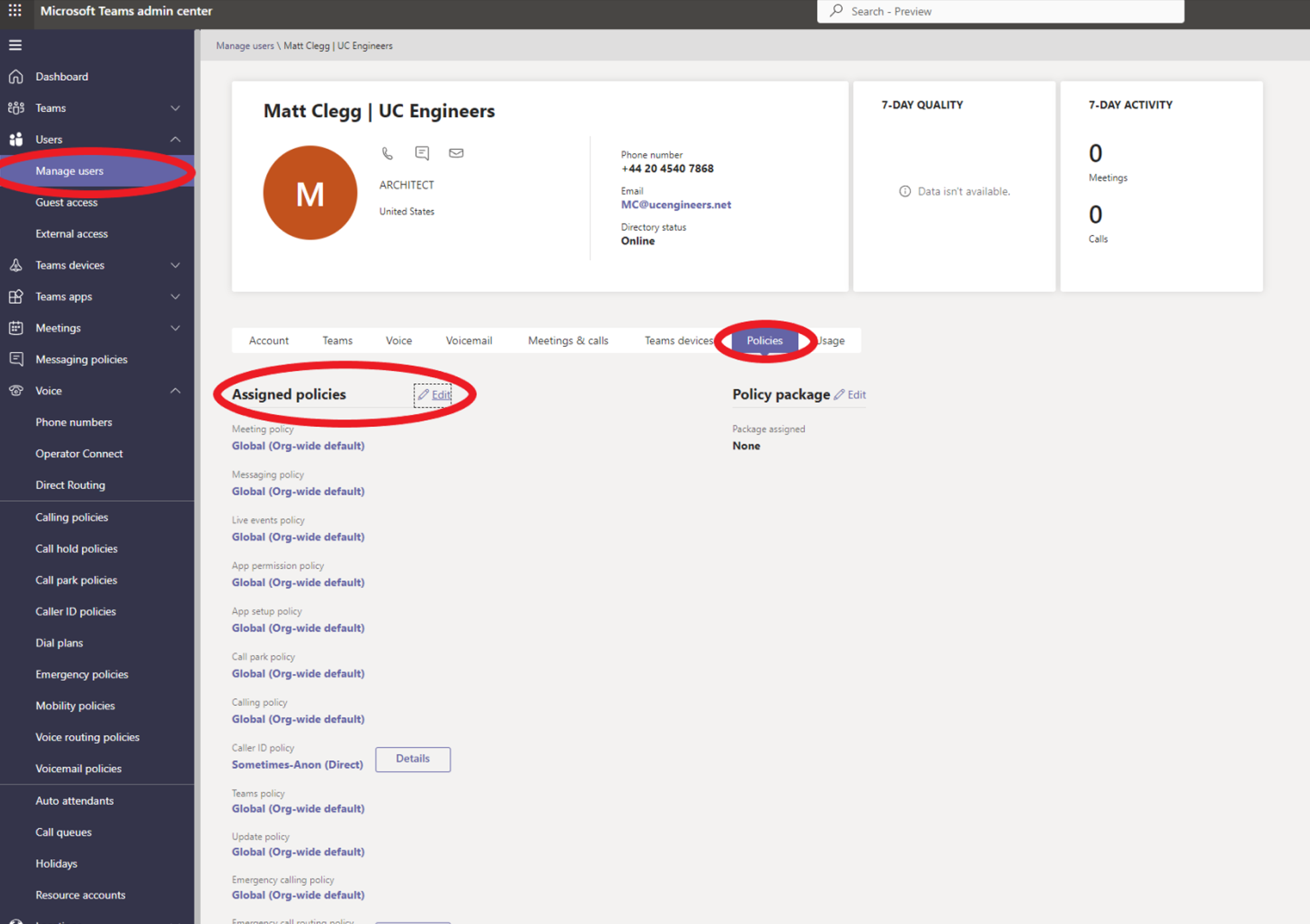 Direct Routing Guidelines