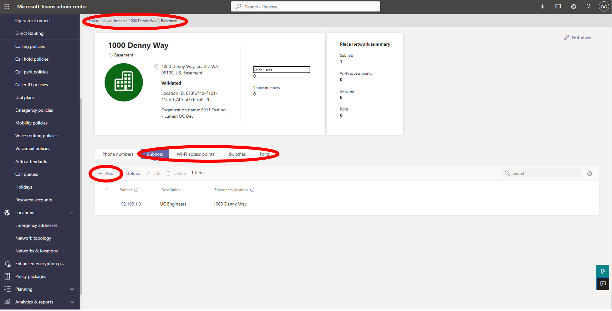 Direct Routing Guidelines